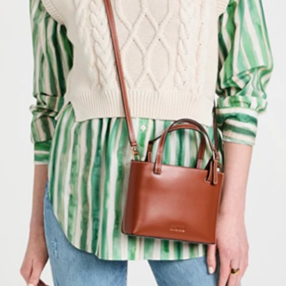 STAUD | Bags | Staud Ria Leather Crossbody Bag In Tan Great Reviews ...